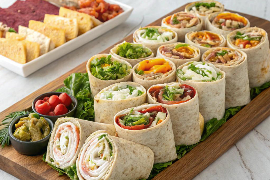Gourmet Wrap Platter | The Charcuterie Co – Delectable Wraps for Every ...