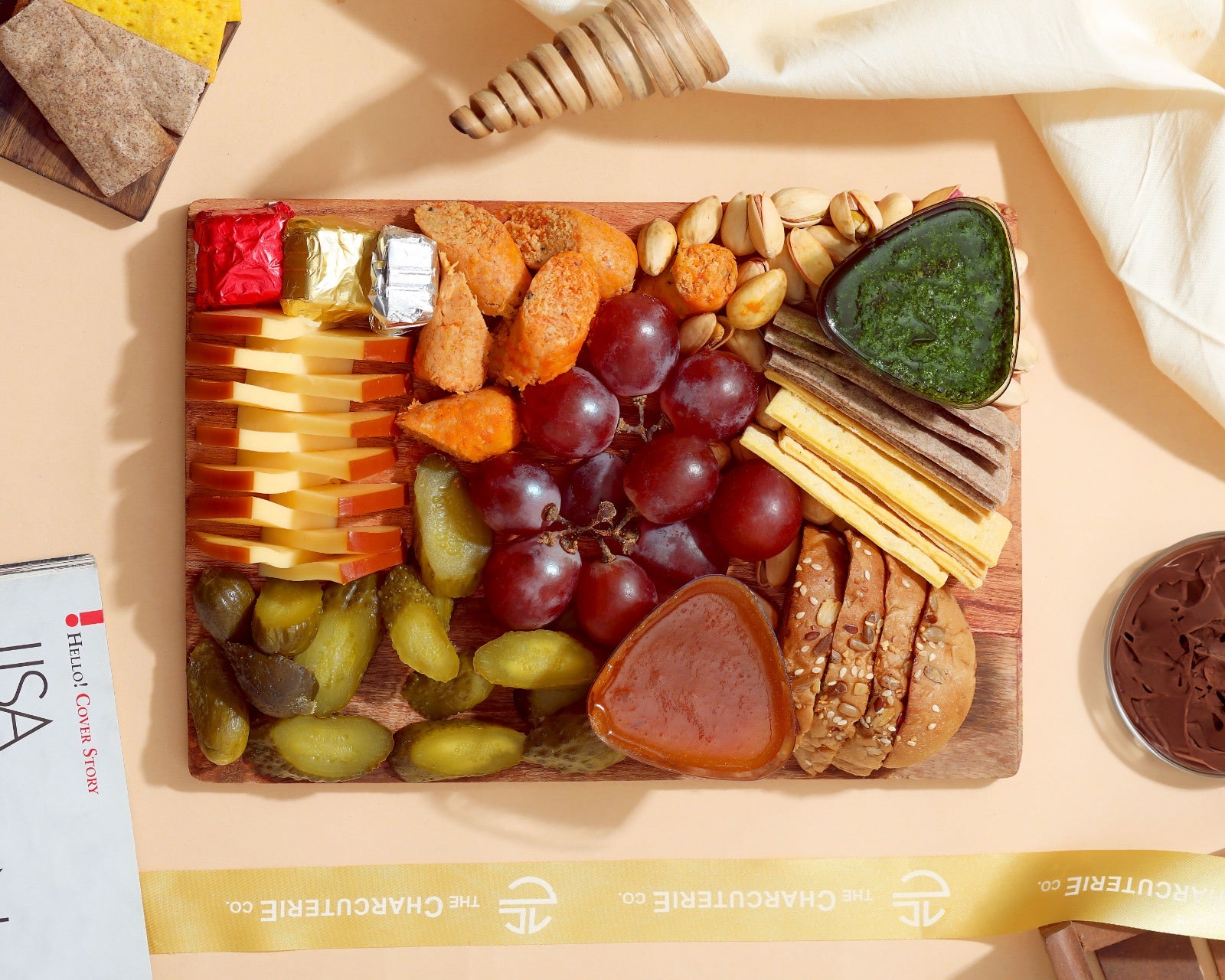 Enjoy Mini Non-Veg Cheese Platter | The Charcuterie Co.